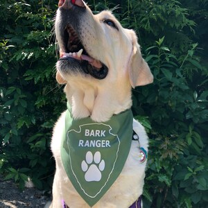 Bark Ranger Dog Bandana - Etsy