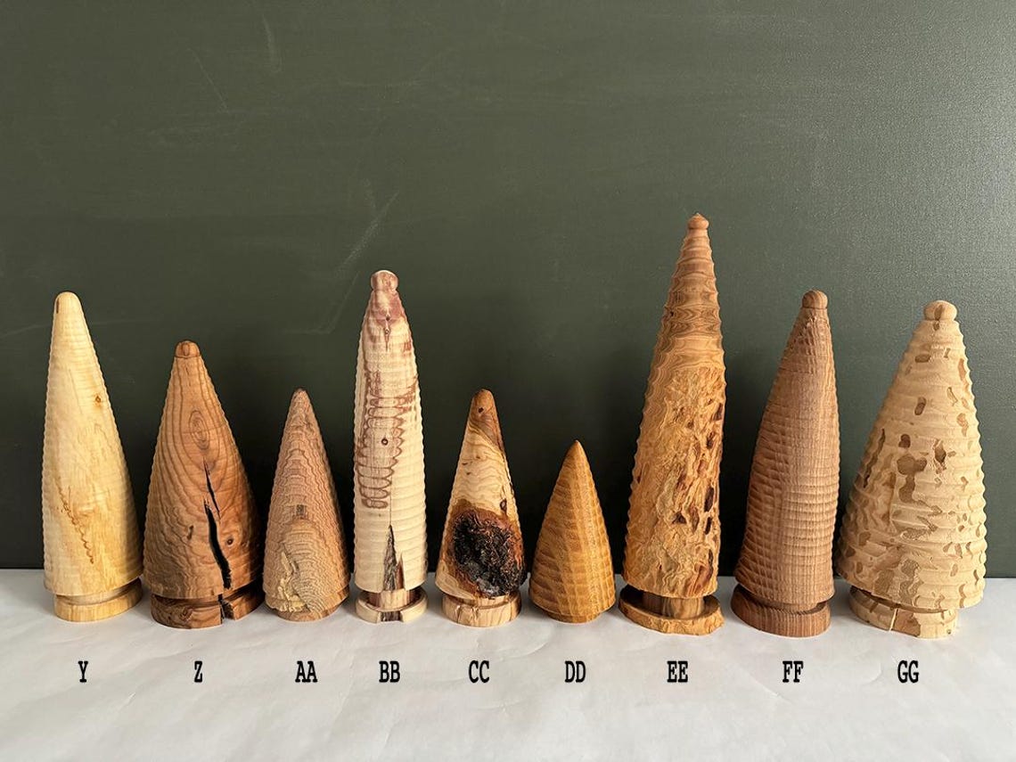 Wooden Tree Concave Groove Design - Etsy