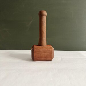Solid Wood Mini "thor Hammer/mjolnir" Trophy - Etsy