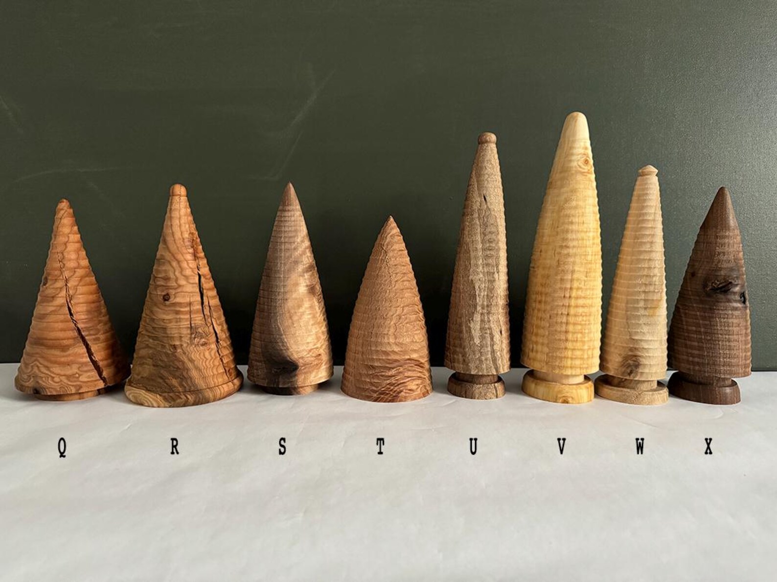 Wooden Tree Concave Groove Design - Etsy