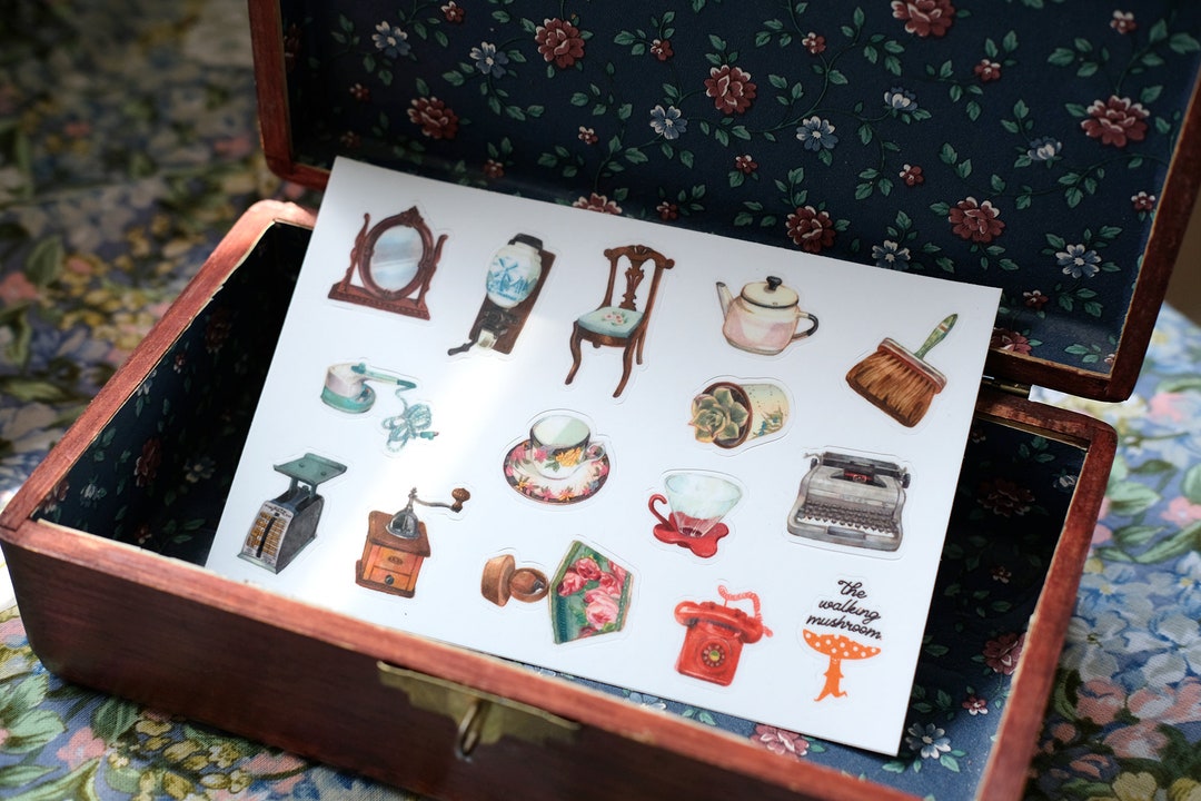 Vintage Artifacts Sticker Sheet - Etsy.de