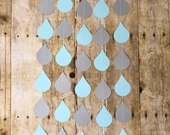 Raindrop Decor - Etsy