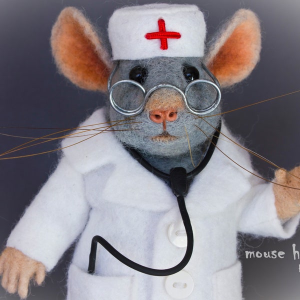 Needle Felted Rat - Etsy