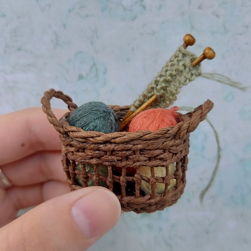 Miniature Knitting - Etsy
