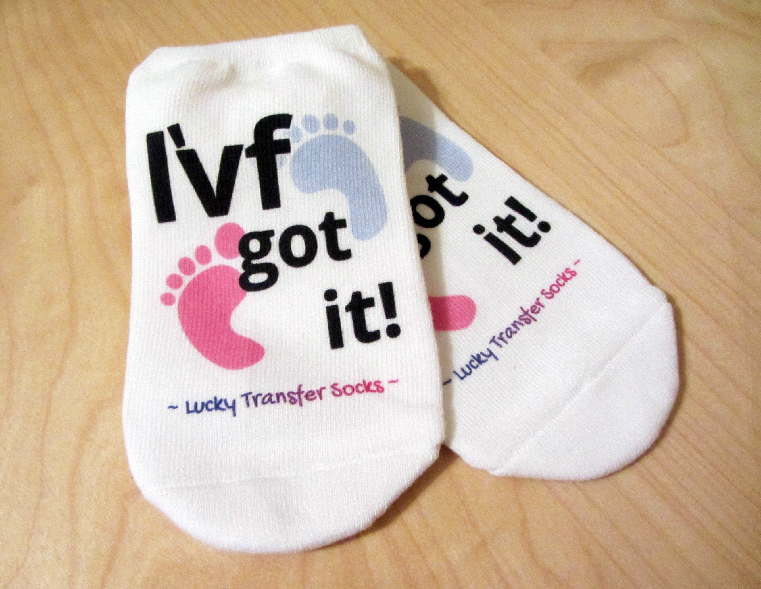 IVF Socks Lucky Transfer Socks i'vf Got It - Etsy
