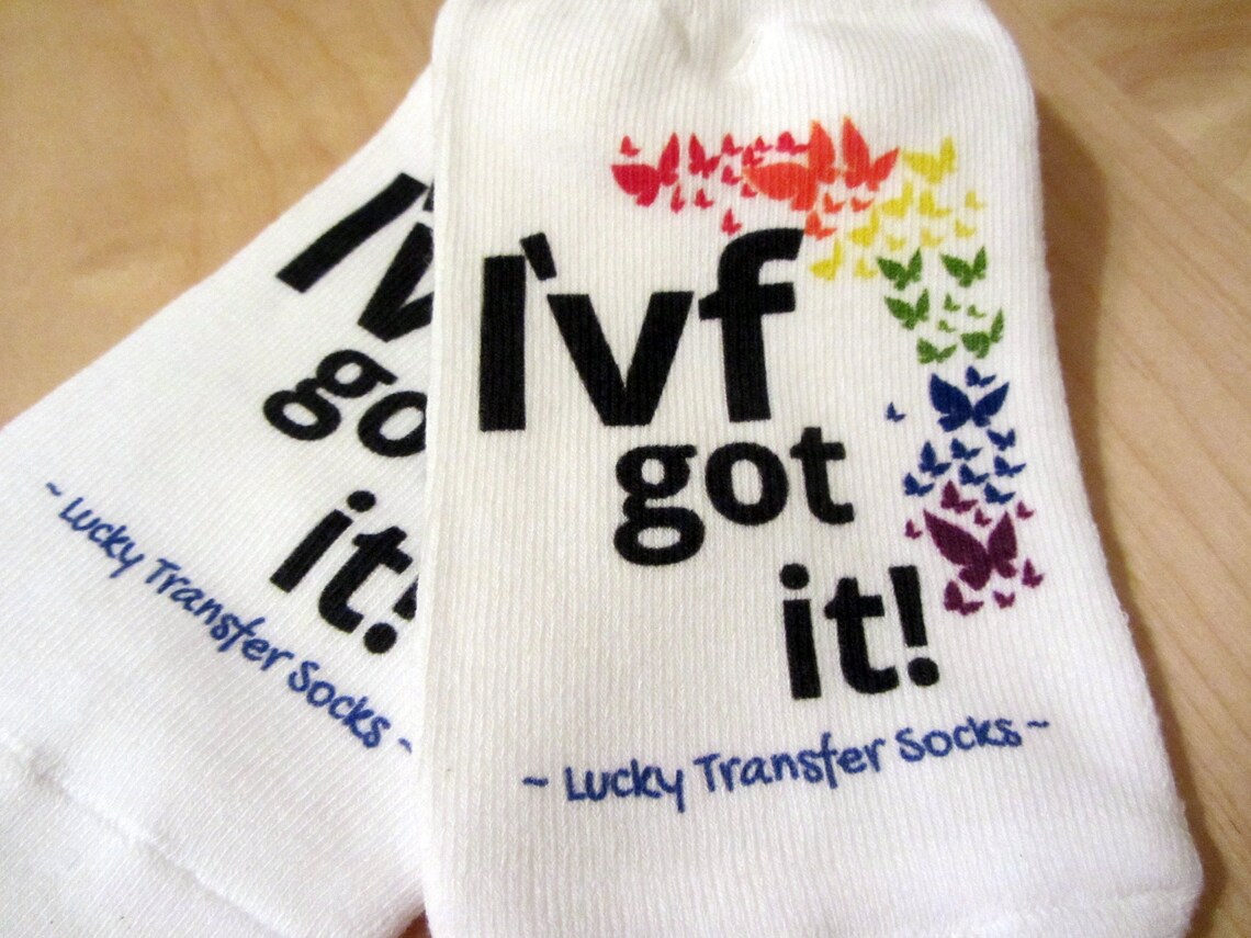 IVF Socks Lucky Transfer Socks i'vf Got It - Etsy