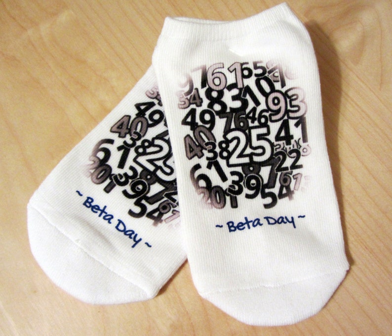 Ivf Socks Lucky Beta Day Socks BFP Socks Pupo Beta - Etsy