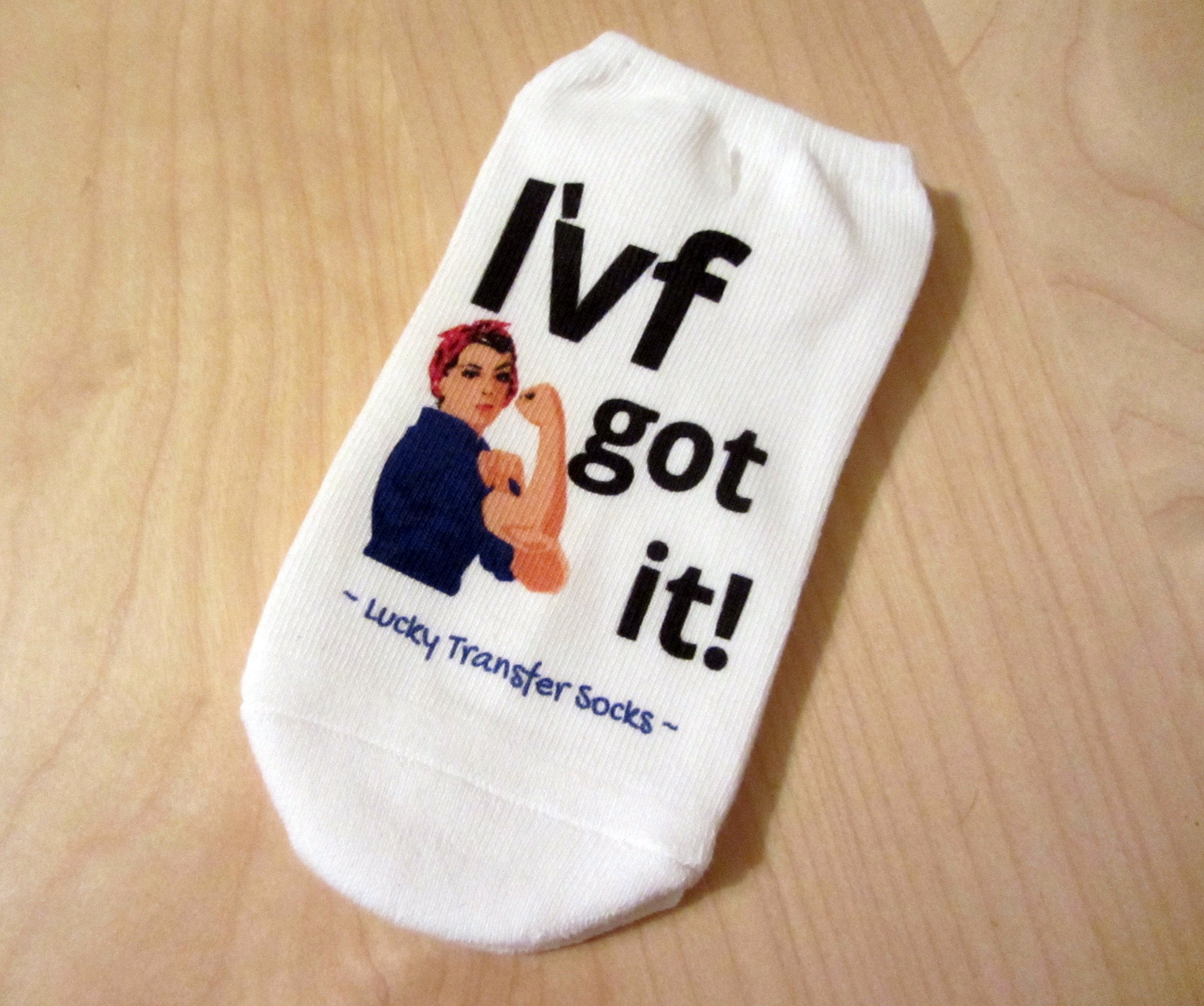 IVF Socks Lucky Transfer Socks i'vf Got It | Etsy