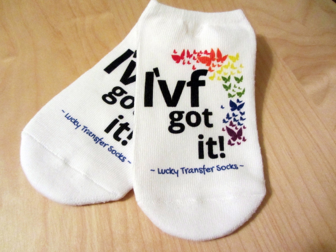 IVF Socks, Lucky Transfer Socks i'vf Got It Socks for IVF - Etsy