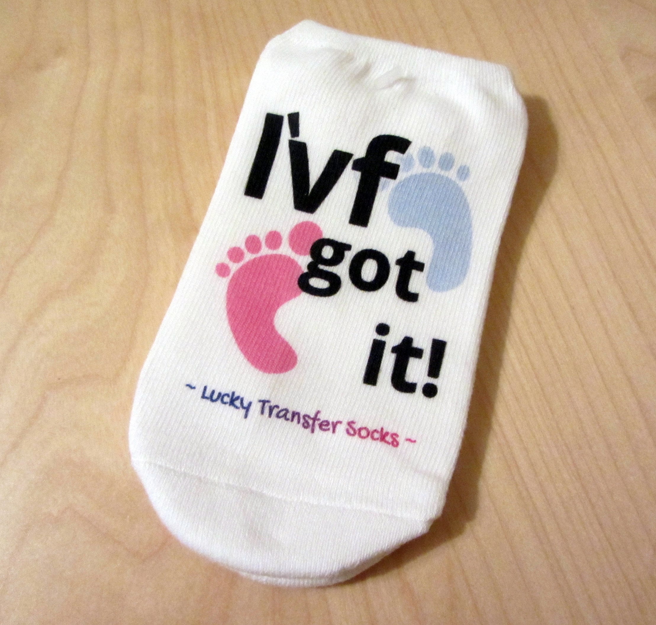 IVF Socks Lucky Transfer Socks I'VF Got It | Etsy