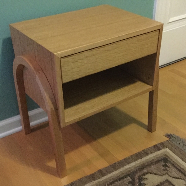 Mid Century Modern Night Stand - Etsy