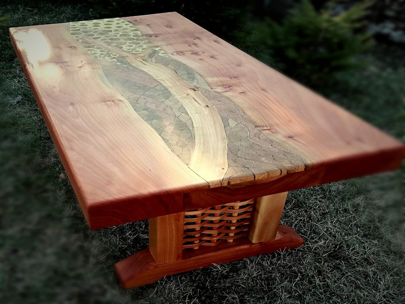 Wood coffee living room table | Etsy