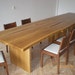 Live Edge Oak Dining Conference Table - Etsy