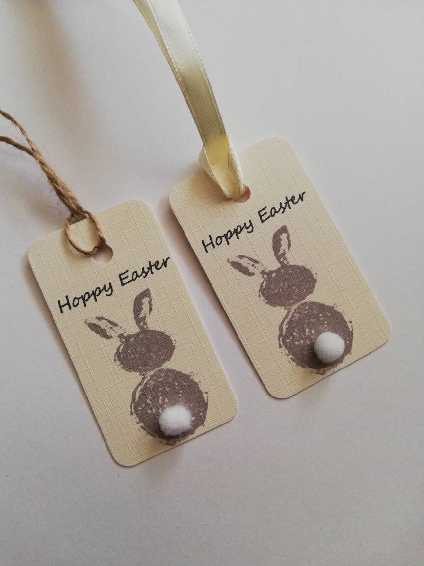 Easter Tags, Easter Present, Bunny Tag, Easter Bunny, Rabbit Tag ...