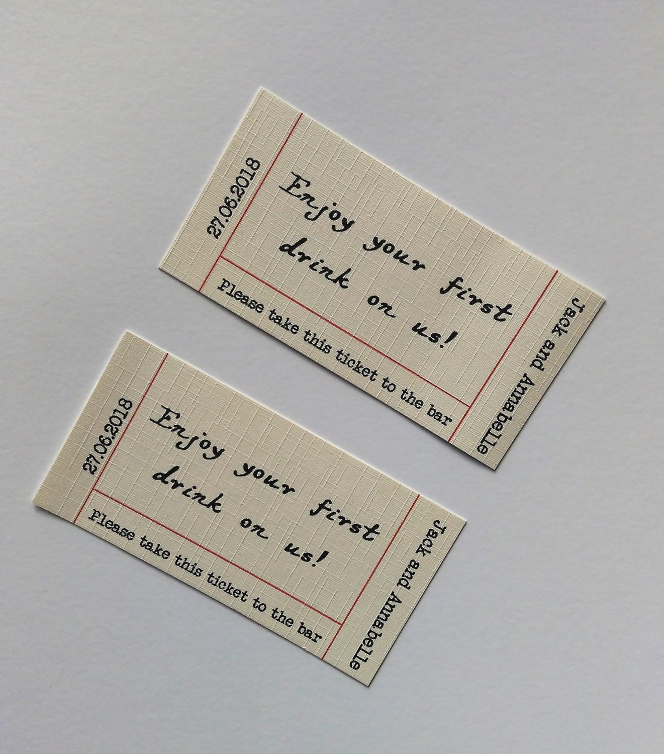 Wedding Drink Token Drink Token Wedding Bar Token Wedding - Etsy UK