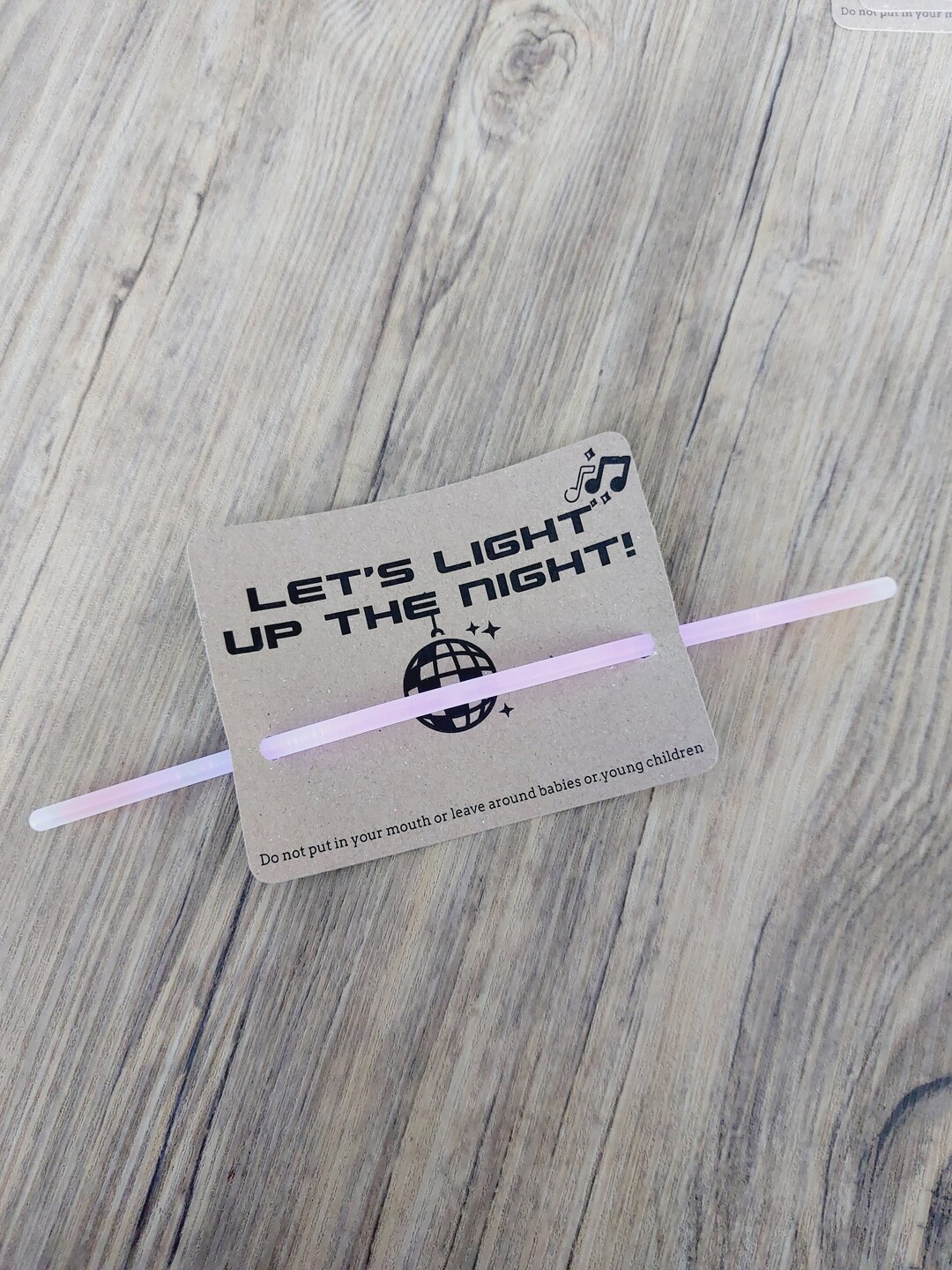 New Year Glow Stick Gift With Tag, Party Favors - Etsy