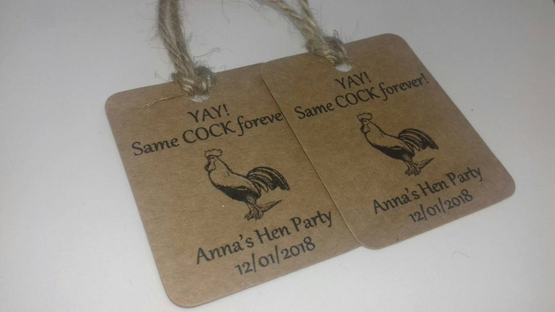 Hen Party Tags, Rude Hen Party Tags, Funny Hen Party Tags, Hen Party ...