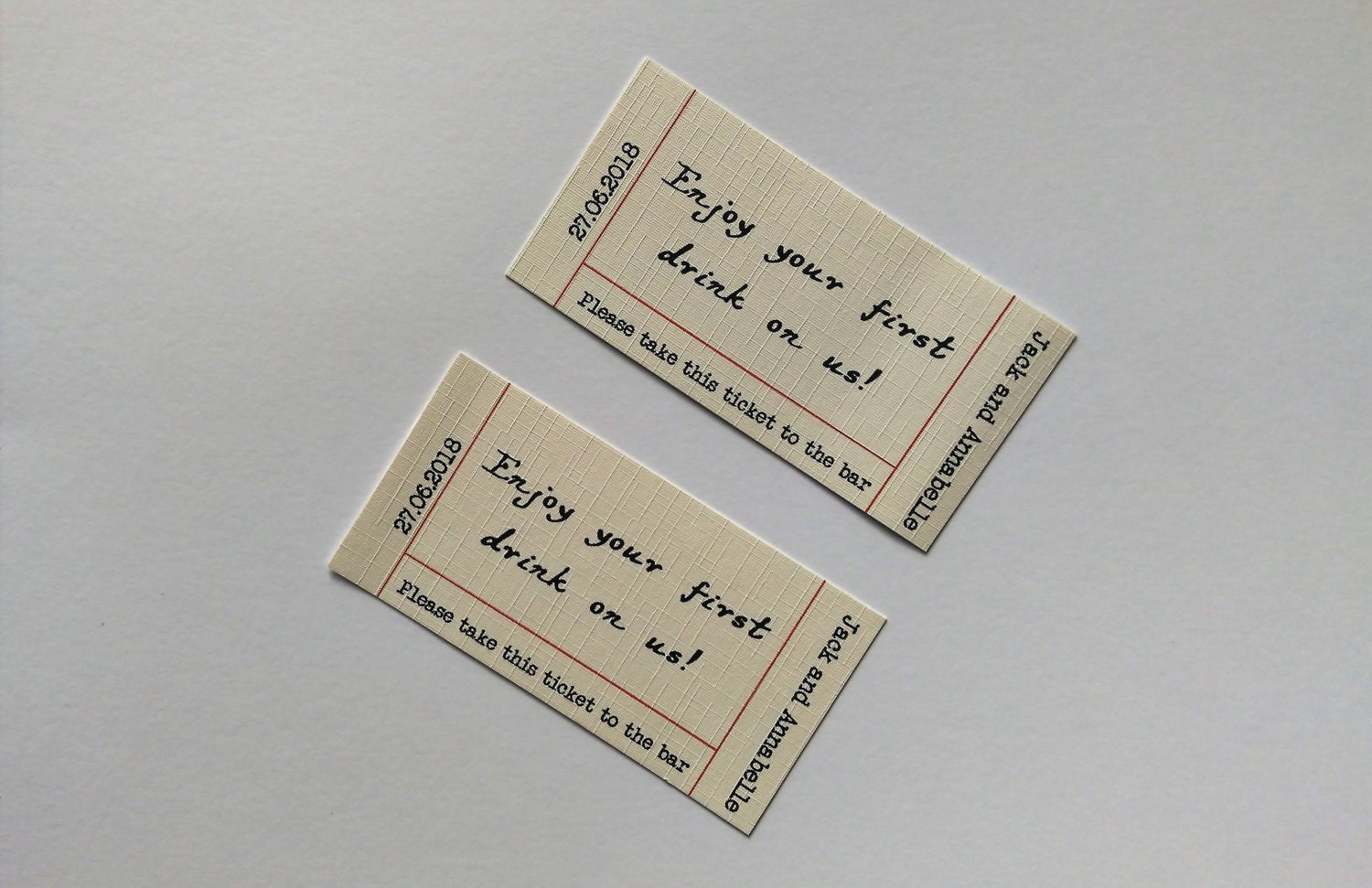 Wedding Drink Token Drink Token Wedding Bar Token Wedding - Etsy UK