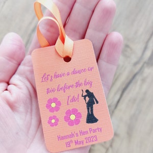Barbie Hen, Dance Hen Party, Disco Hen Party, Hen Party Tags, 70s Hen ...