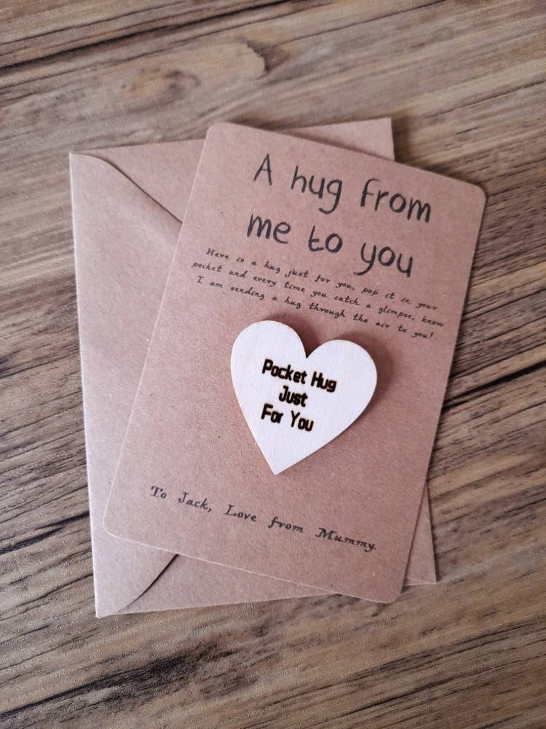 Pocket Hug, Pocket Hug Token, Friendship Gift, Hug Token, Best Friend ...