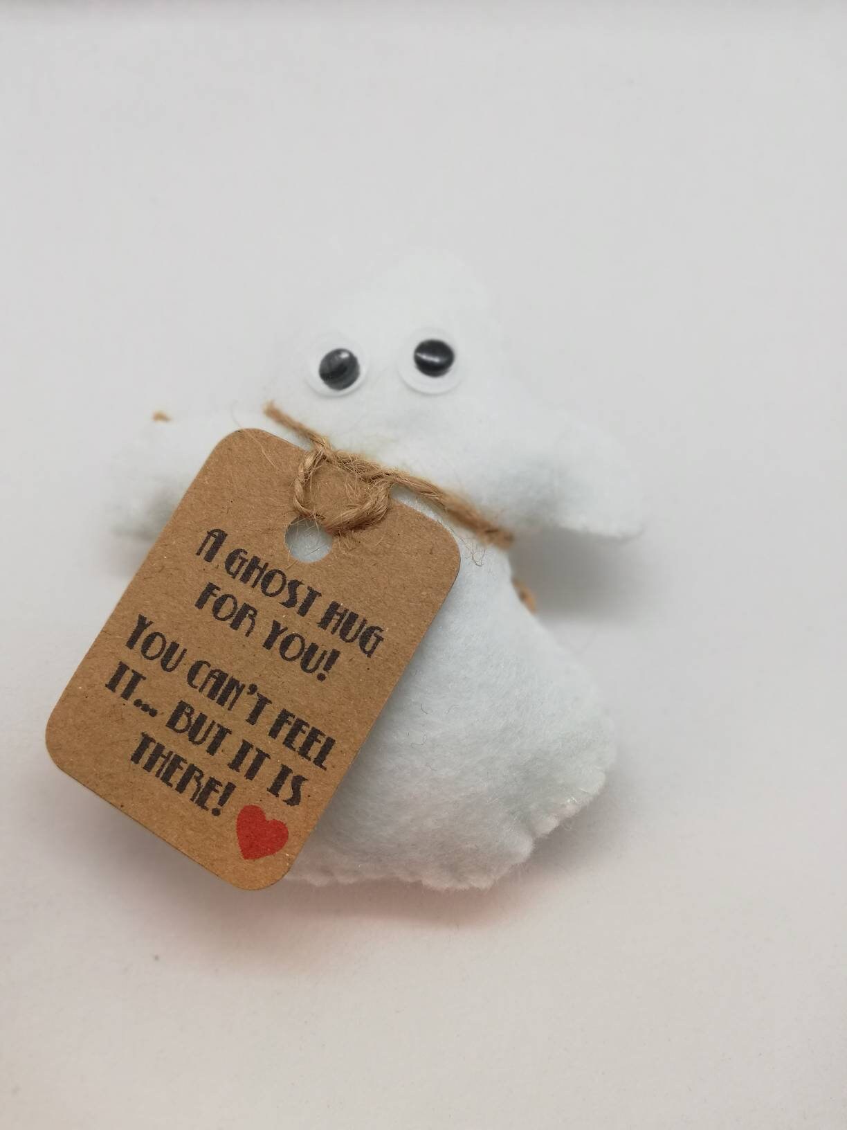 Felt Ghost Hug, Pocket Keepsake Gift - Etsy UK
