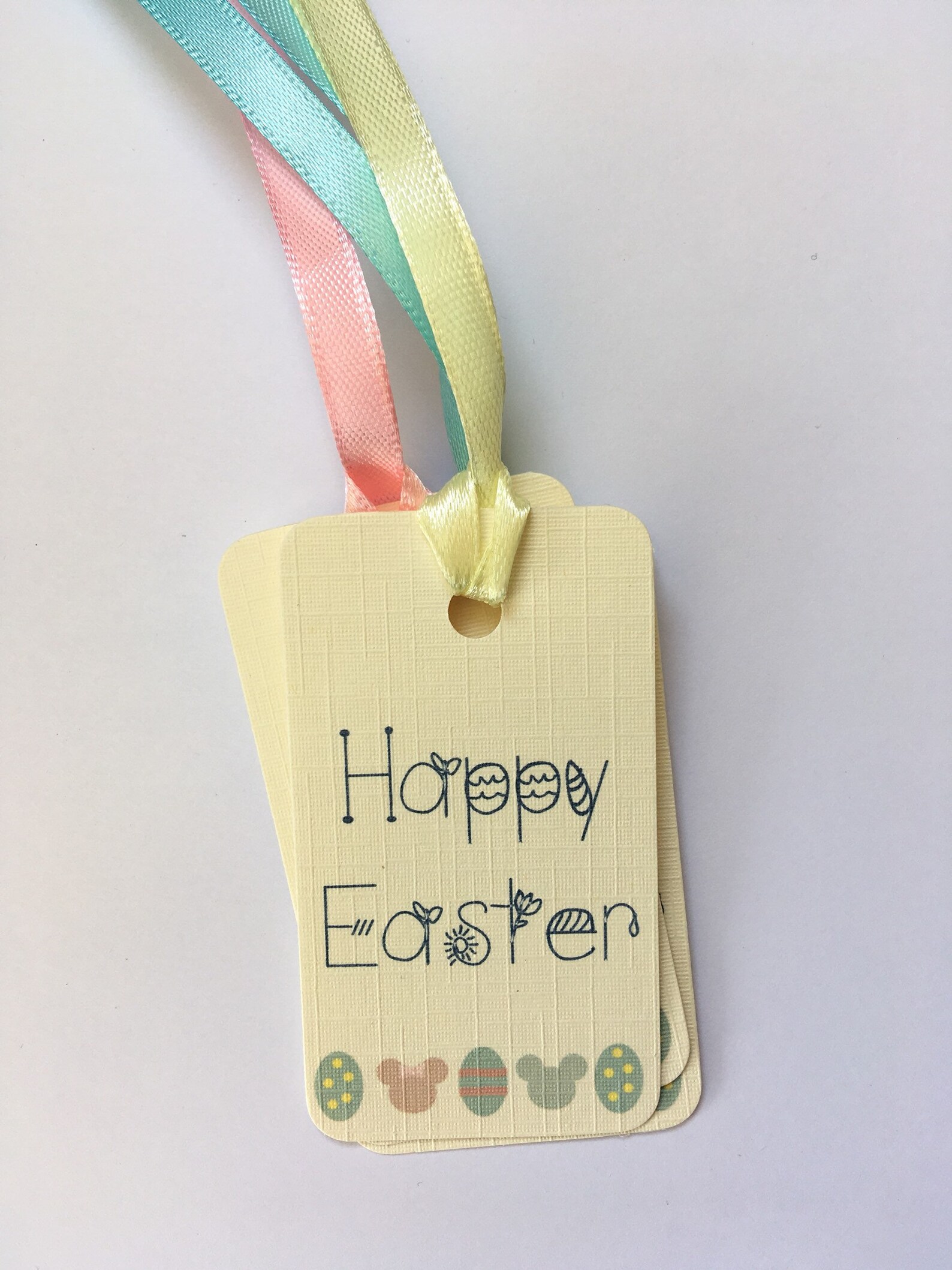 Disney Easter Gift Tags, Linen Card Stock, Easter Egg Hunt - Etsy UK