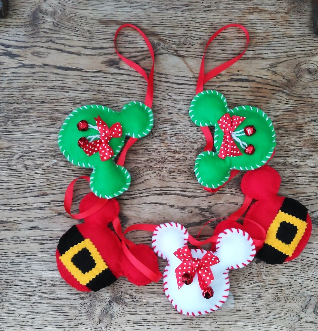 Disney Christmas Decoration, Mickey and Minnie Christmas Decoration ...