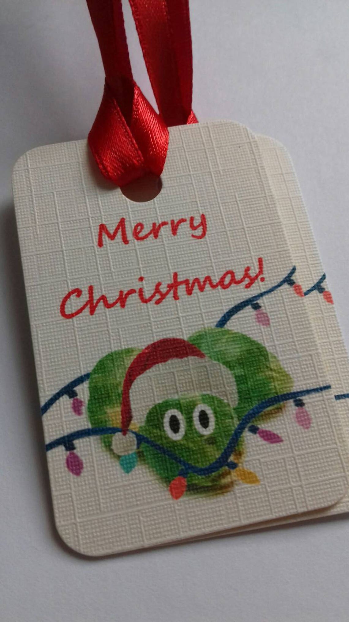 Christmas Tags Funny Christmas Tags Brussel Sprout Tags - Etsy UK