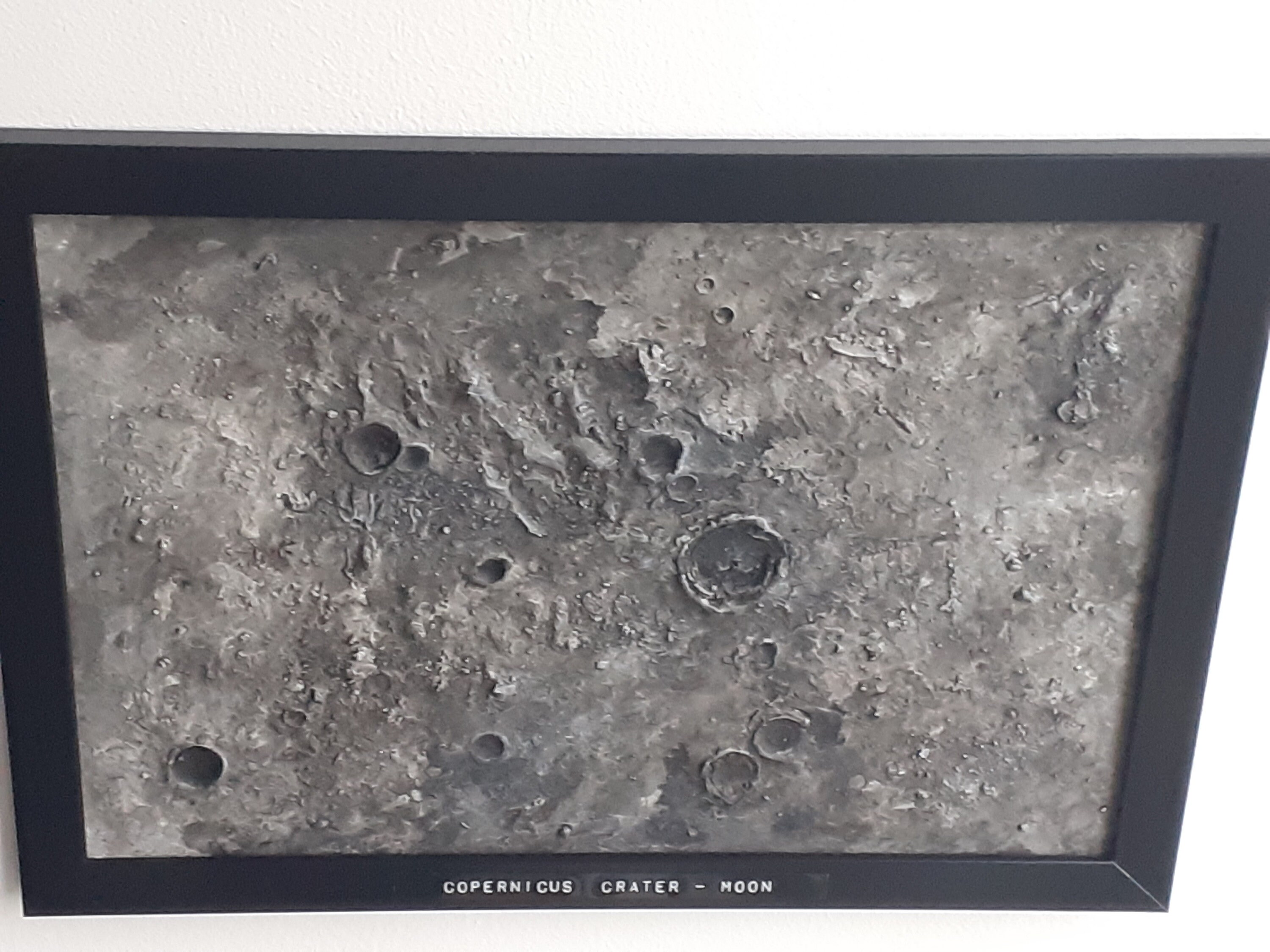 Copernicus Crater Moon / Lunar Landscape 3d Wall or Desk Art - Etsy