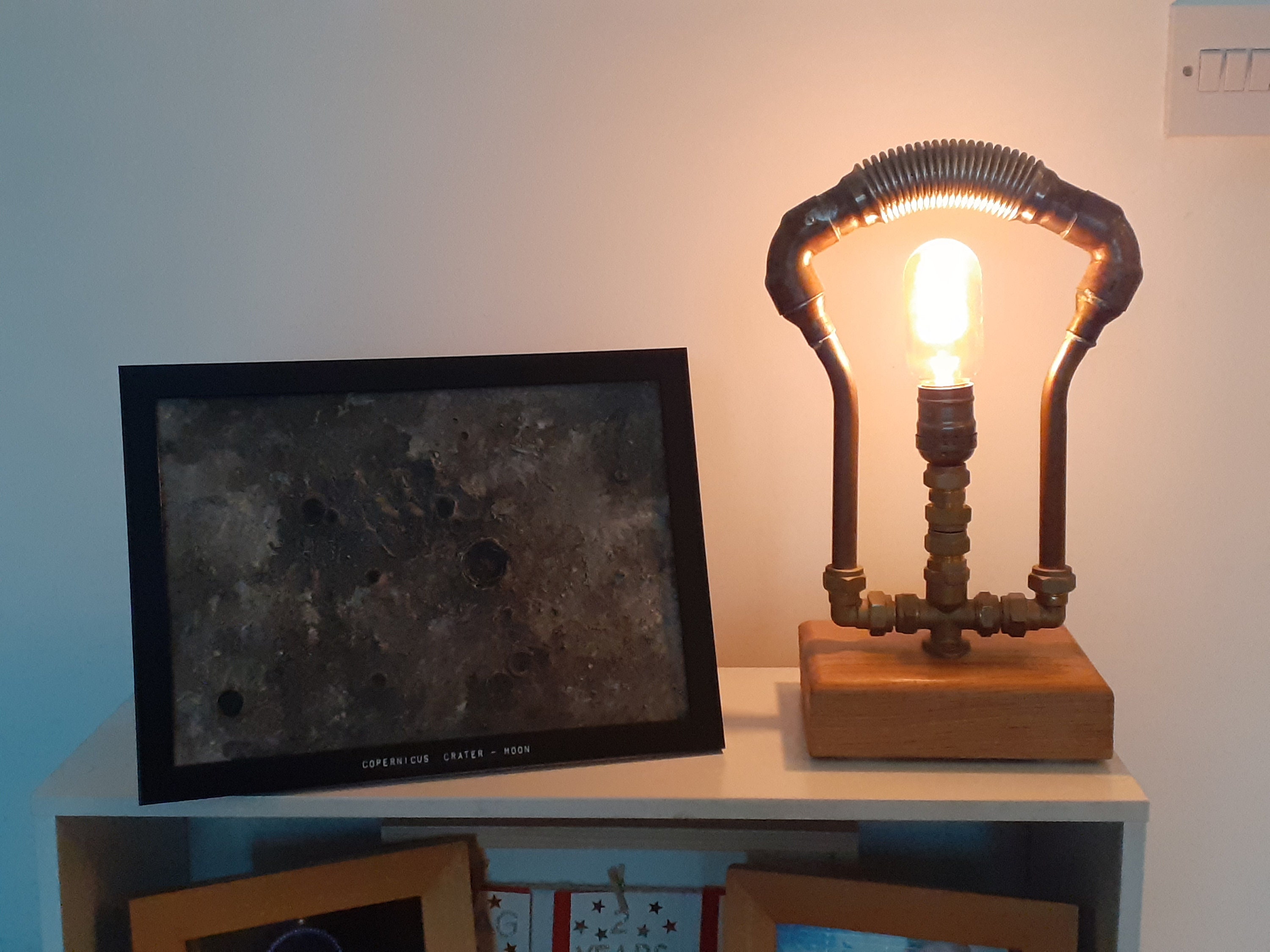 Copernicus Crater Moon / Lunar Landscape 3d Wall or Desk Art - Etsy