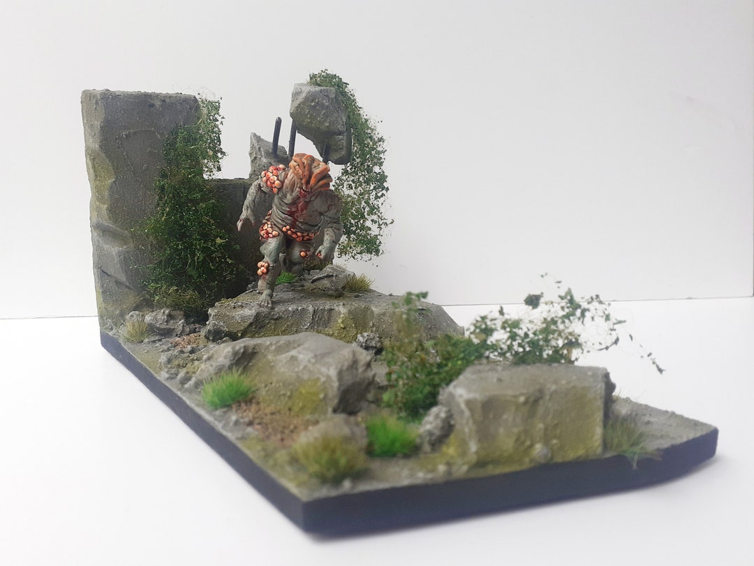 The Last of Us Bloater Infected Abandoned Overgrown Building - Etsy