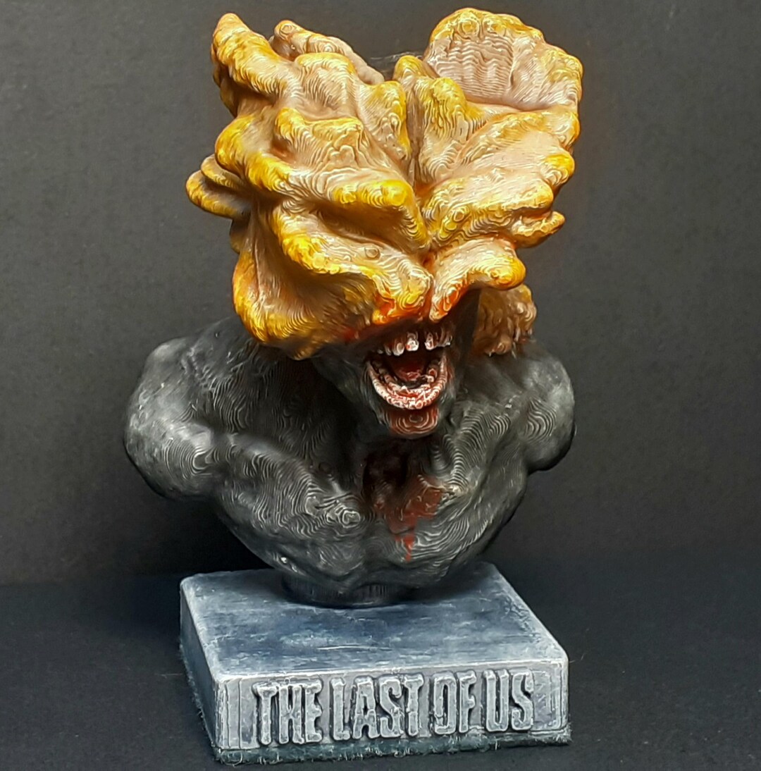 The Last of Us / TLOU Clicker Infected Display Bust Model Statue 5 ...