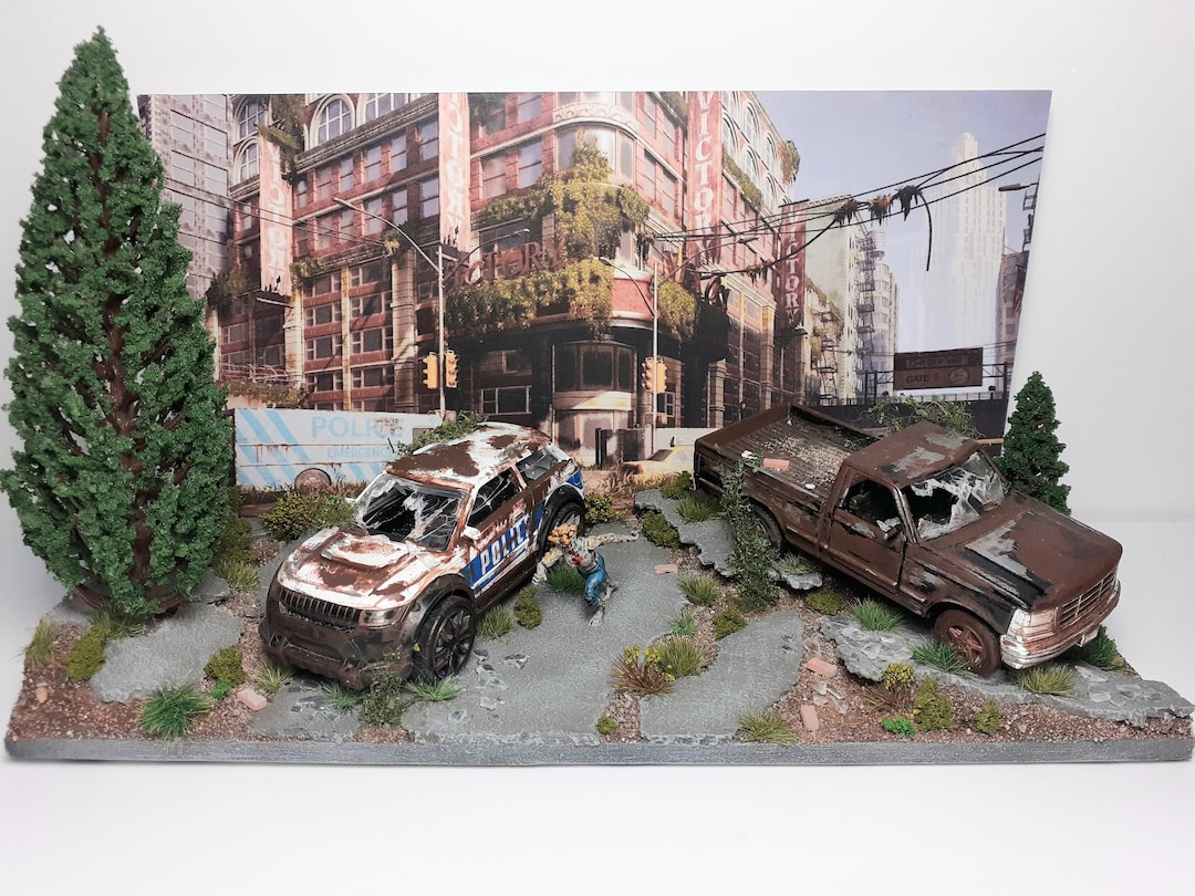 The Last of Us #TLOU Clicker Infected Abandoned Road / City Scene Post ...