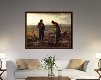 The Angelus Print - Etsy