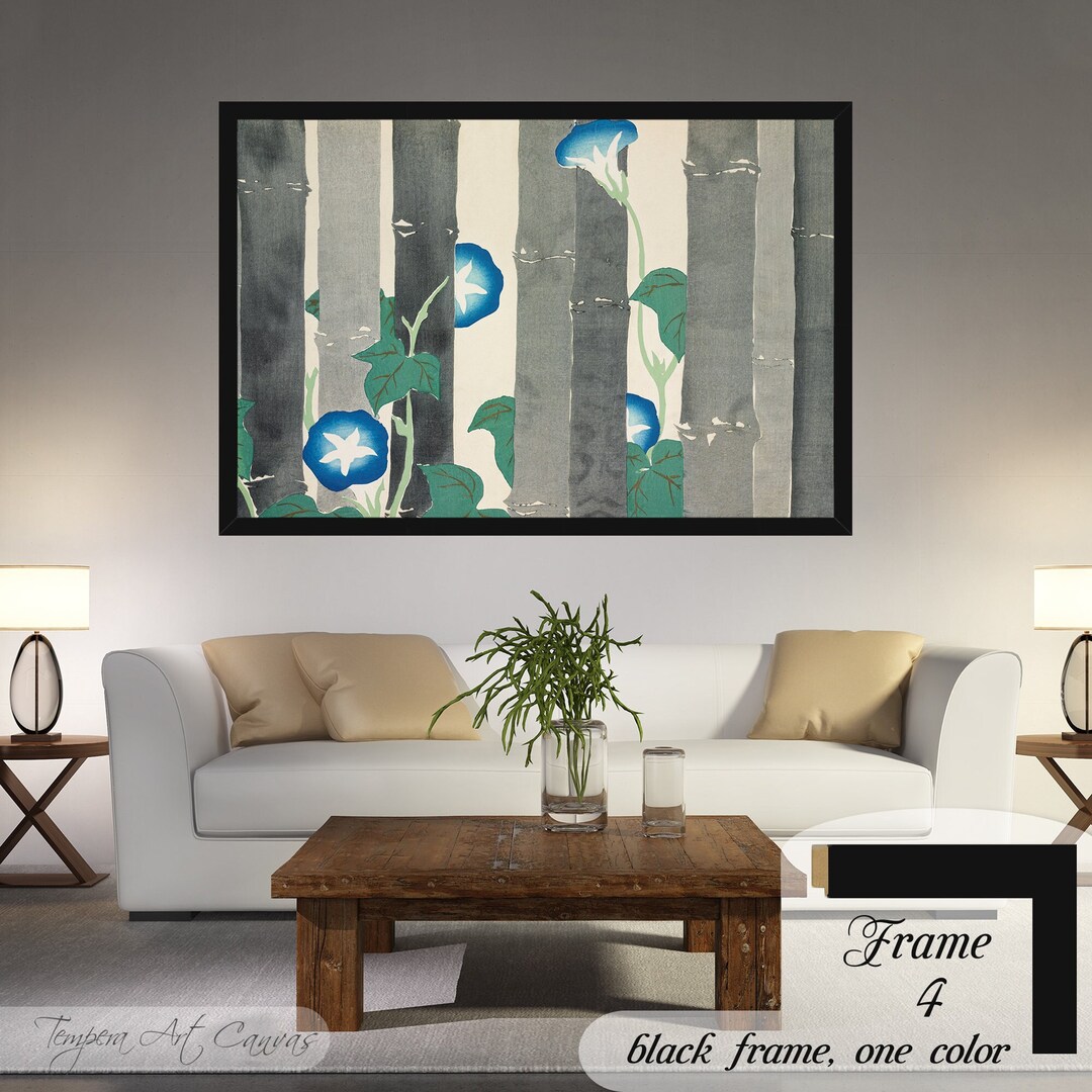 Morning Glories From Momoyogusa, Kamisaka Sekka Print, Japanese Art - Etsy