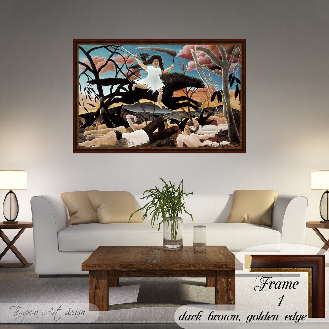 War, Henri Rousseau Print, Henri Rousseau War - Etsy