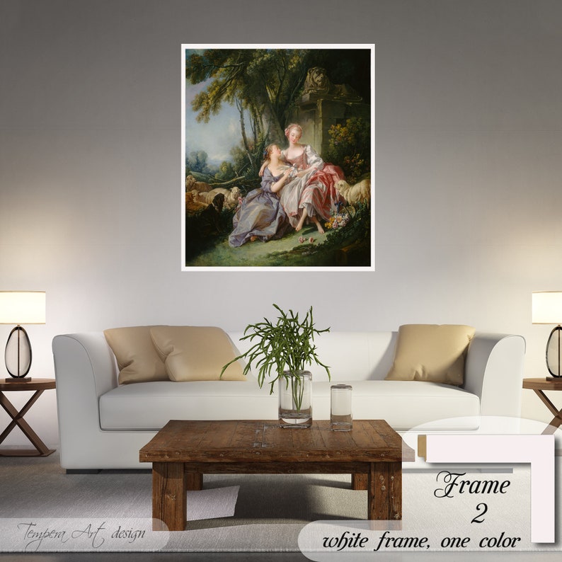 François Boucher the Love Letter Francois Boucher Print - Etsy