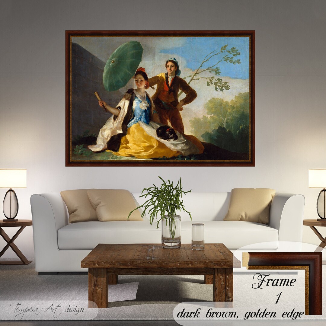 Goya the Parasol, Francisco De Goya, the Parasol, Goya Canvas Print - Etsy