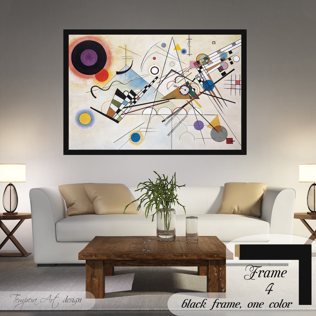 Kandinsky Print, Composition VIII, Wassily Kandinsky, Composition 8 ...