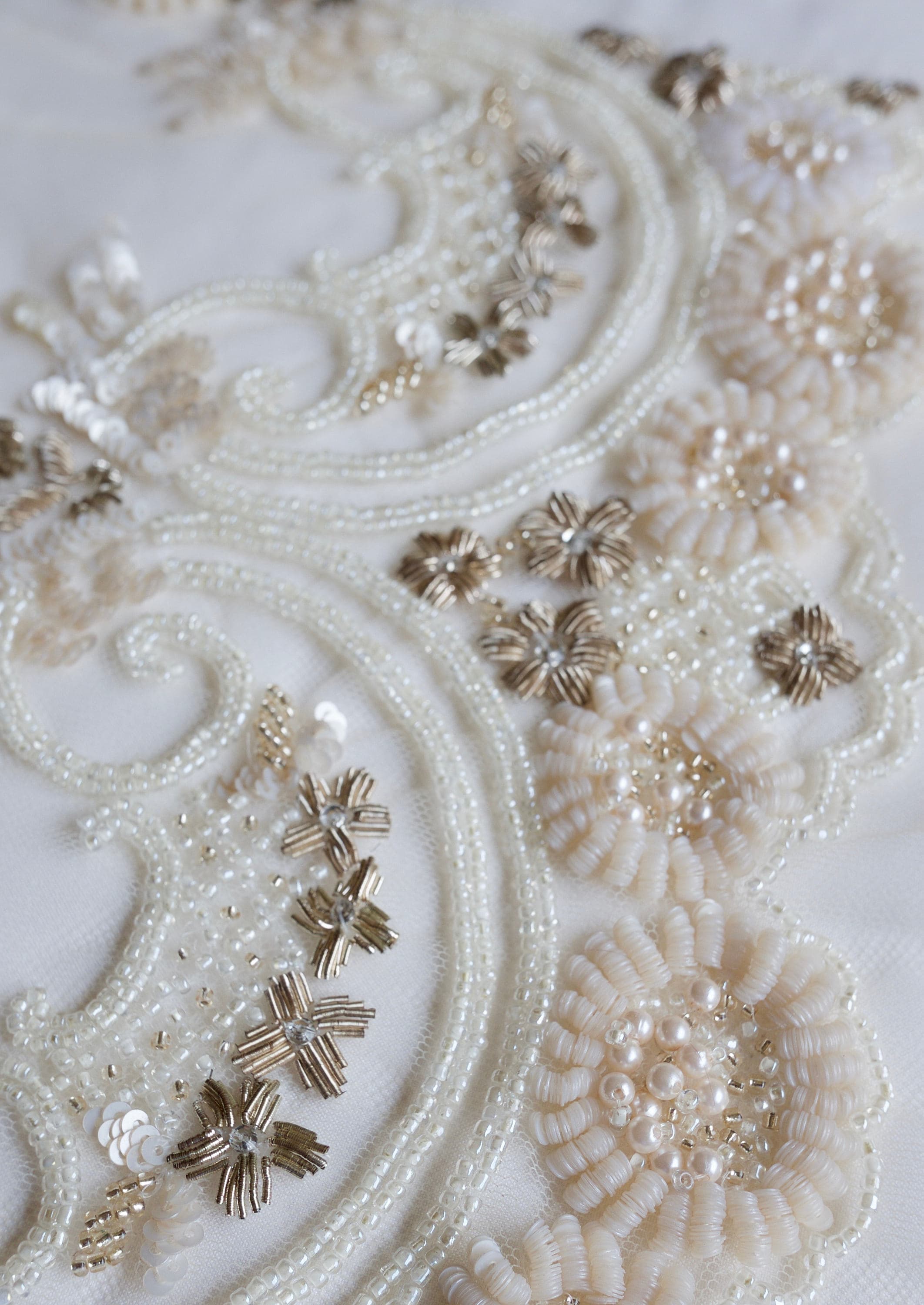 Hand-made trim in the baroque-romantic style with gold wire | Etsy