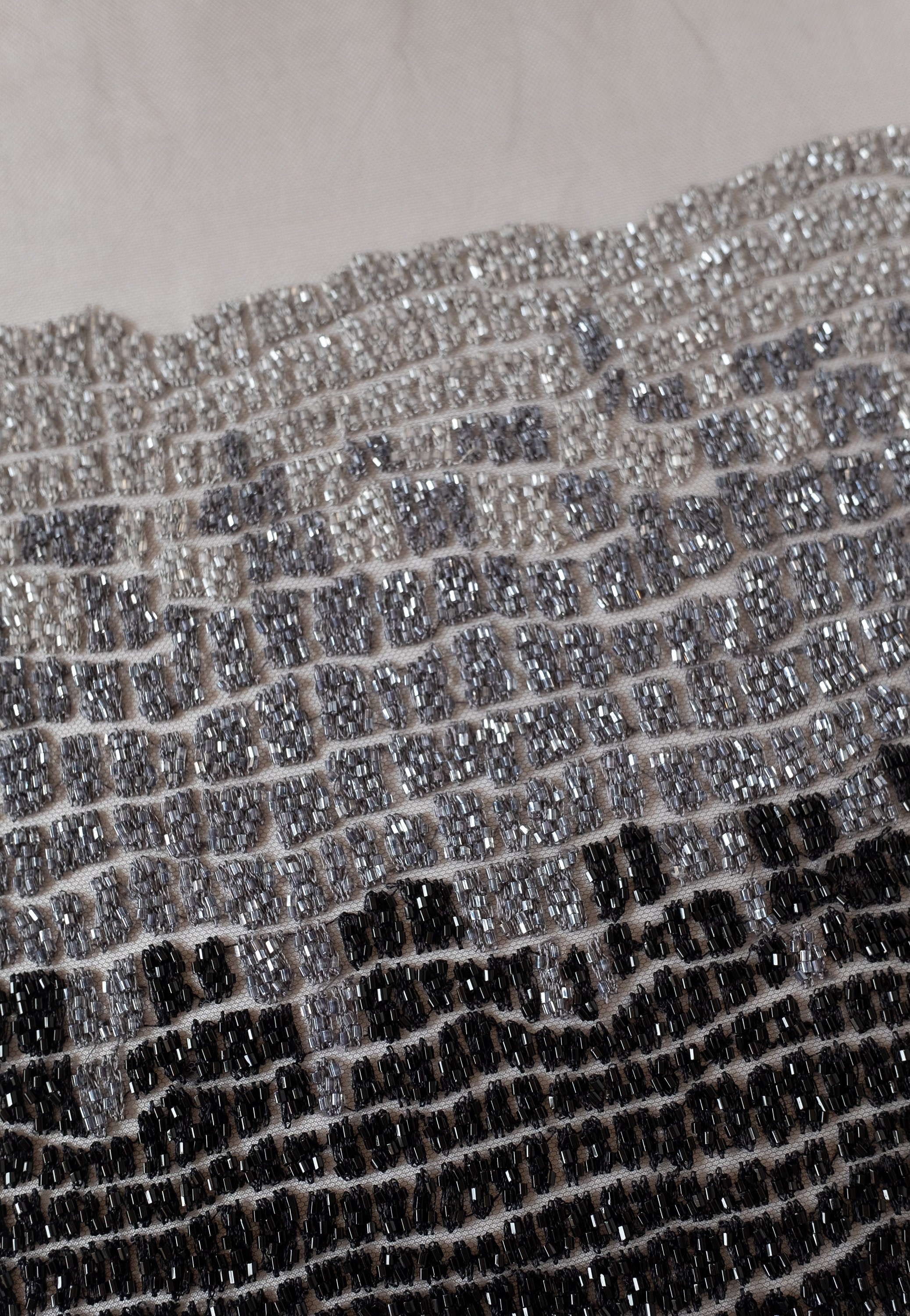 Hand-embroidered Tulle Packets of Beading in Ombré - Etsy