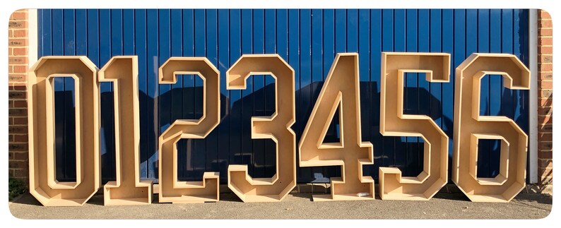 4ft Mdf Letters and Numbers for Kiara - Etsy
