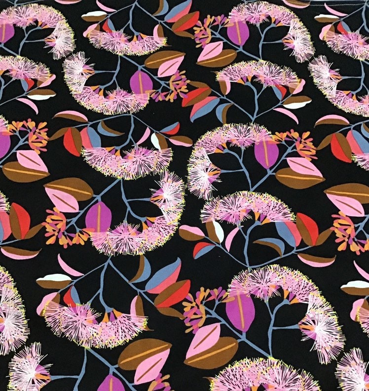 Australian Native Lilli Pilli Floral Baby Blanket Gum Blossom - Etsy