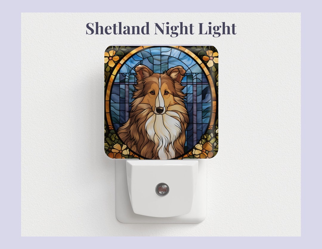 Shetland / Sheltie Dog Night Light - Etsy