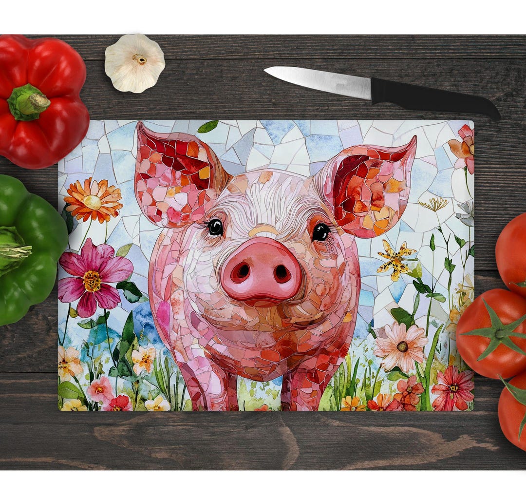 Pig Cutting or Serving Board - 8 X 11