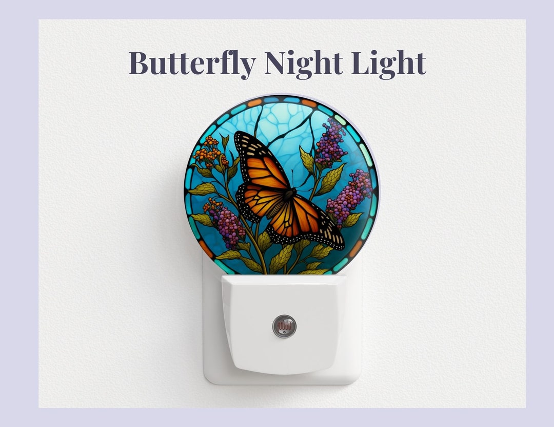 Monarch Butterfly Night Light - Etsy