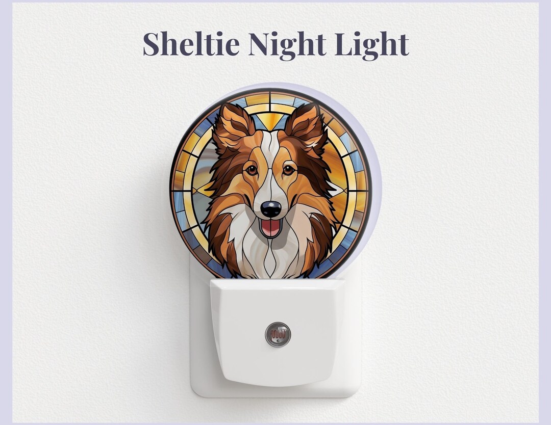 Sheltie Night Light - Etsy
