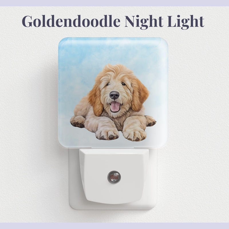 Goldendoodle Lamp - Etsy
