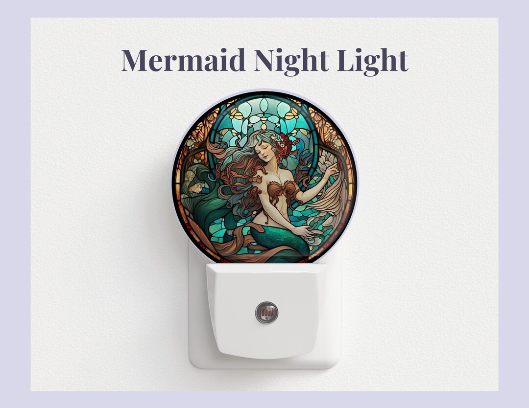 Mermaid Night Light - Etsy