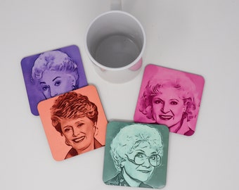 Golden Girls Coasters - Etsy